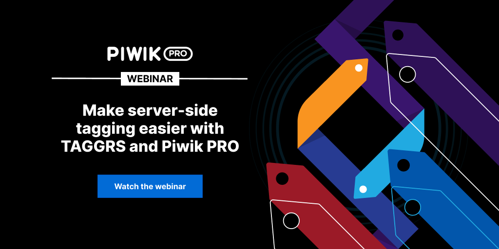 Watch the webinar: Make server-side tagging easier with TAGGRS and Piwik PRO